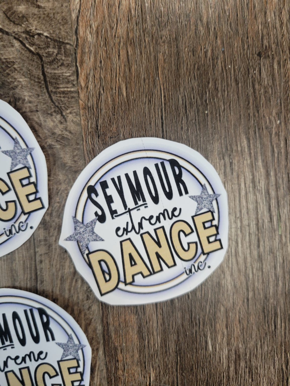 Dance Logo Sticker – Seymour Extreme Dance Club